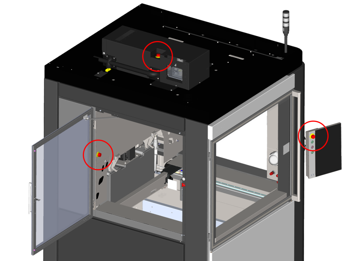 SLA 750 Laser Safety